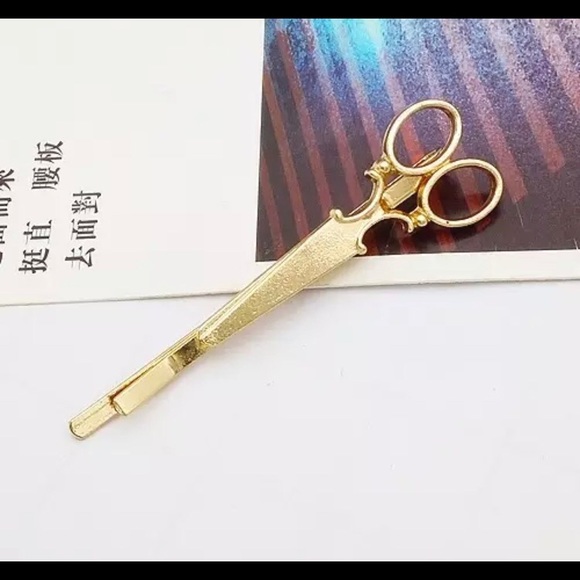 Accessories | Gold Scissors Hair Pins | Poshmark